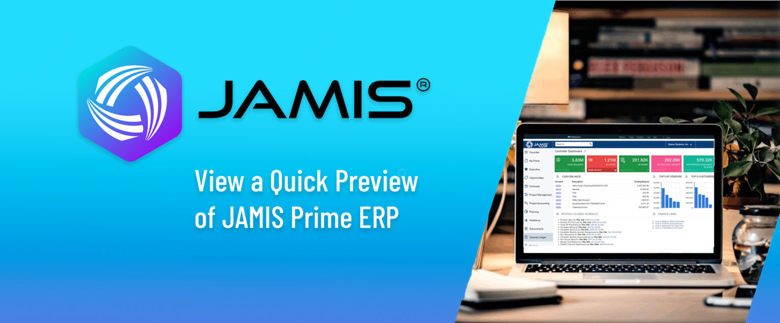 View Quick Preview of JAMIS Prime ERP